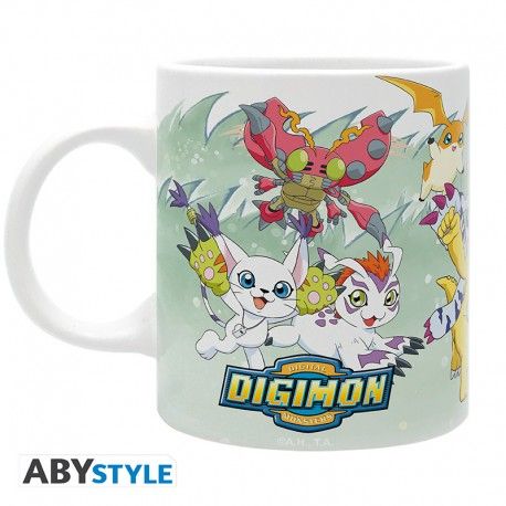 Taza Digimon | ELIUS - Tienda de Regalos Frikis. Tazas Anime