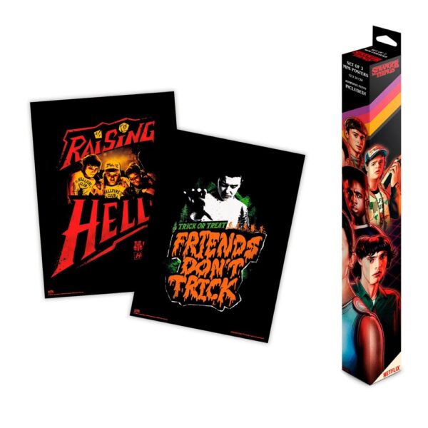 Set 2 Pósters Stranger Things 52x38cm | ELIUS